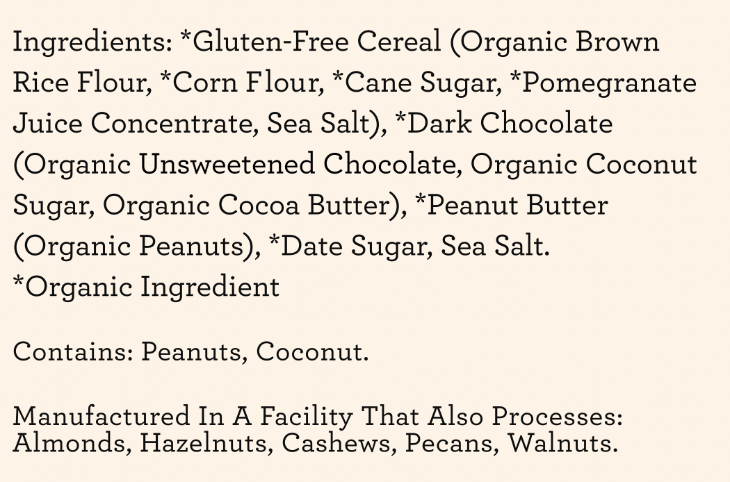 Bisous: Peanut Butter & Chocolate-Coated Gluten-Free Cereal Clusters ...